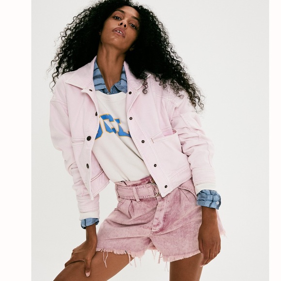 Free People | Jackets & Coats | Nwt Free People Star Crossed Denim ...